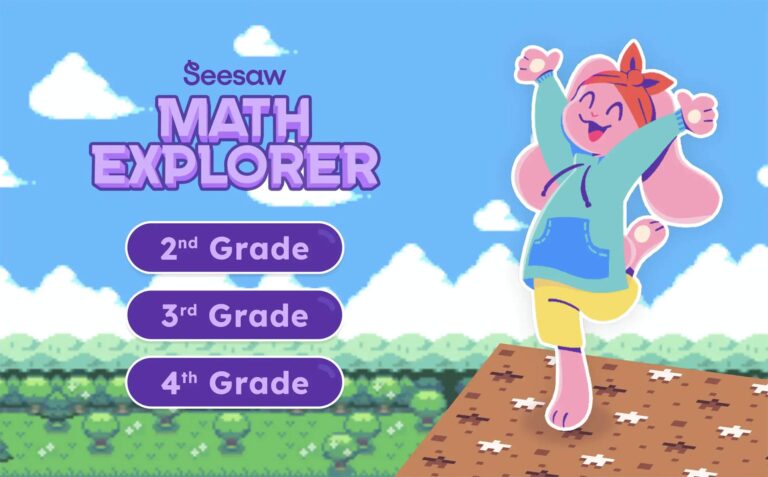 Math Explorer - Seesaw | Elementary Learning Experience Platform