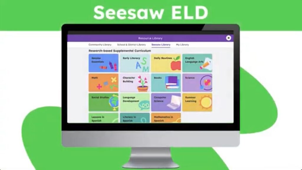 English Language Development | ELD Program | Seesaw